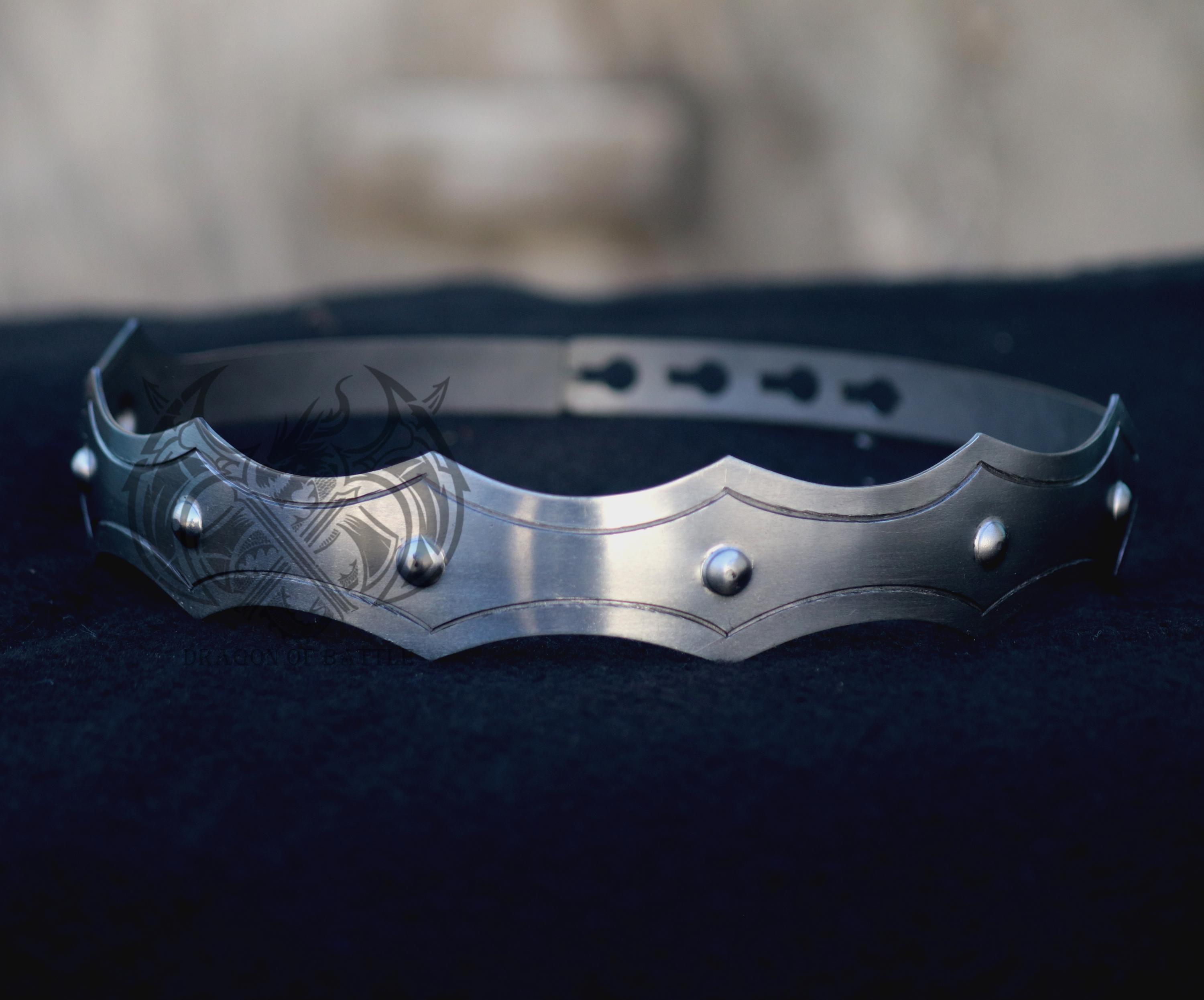 Medieval Crown of Sovereignty Custom-fit Noble Crown for Kings, Queens ...