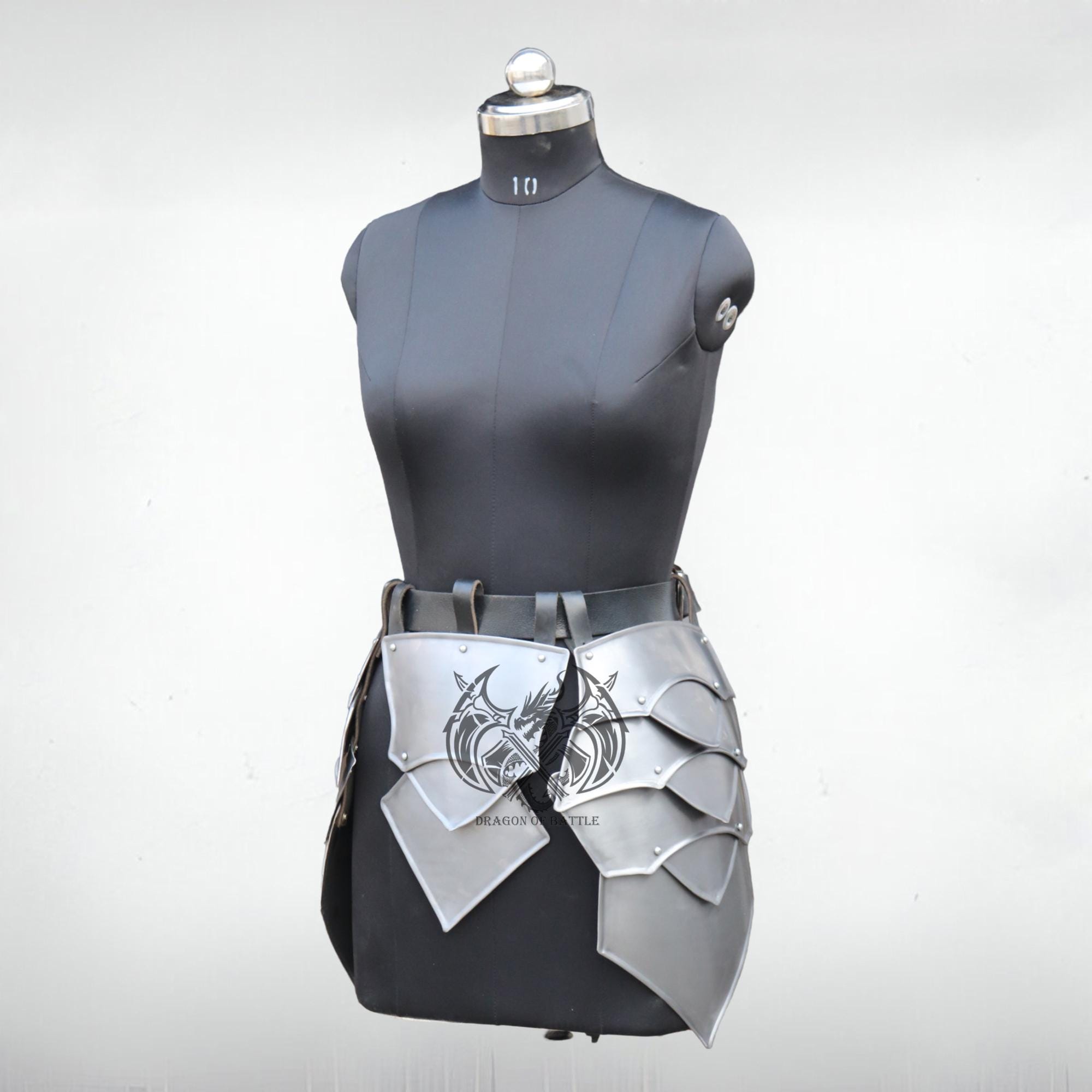 Medieval Warrior Tasset Armor - Medieval Steel Combat Attire for ...