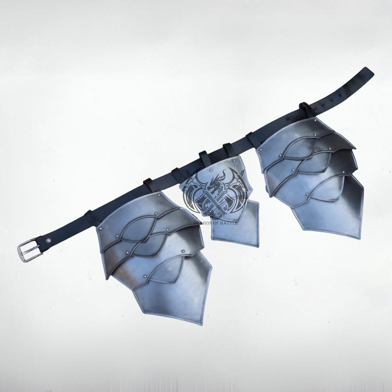 Medieval Warrior Tasset Armor - Medieval Steel Combat Attire for ...