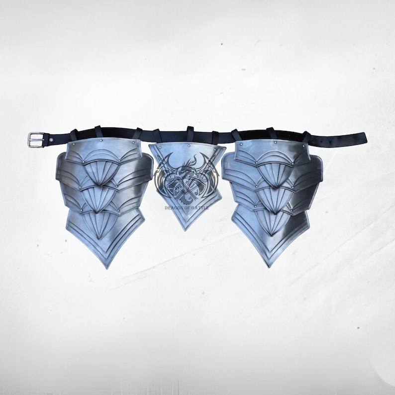 Medieval Warrior Tasset Belt Armor - Medieval Steel Combat Attire for ...