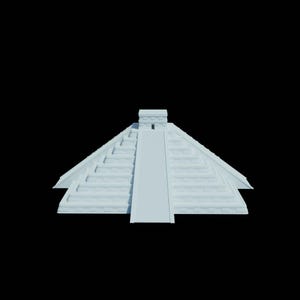 Mesoamerican Pyramid STL File Detailed Ancient Architecture 3D Model ...