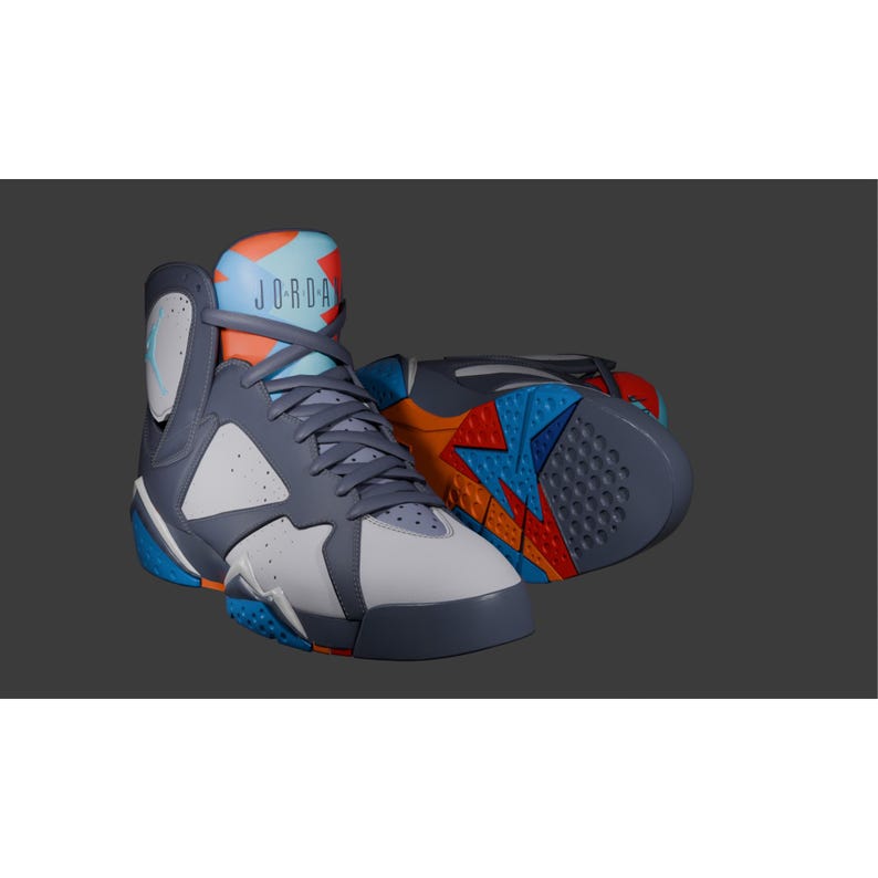Sneakers STL File 3D Printable Shoe Models for Collectors and Designers ...
