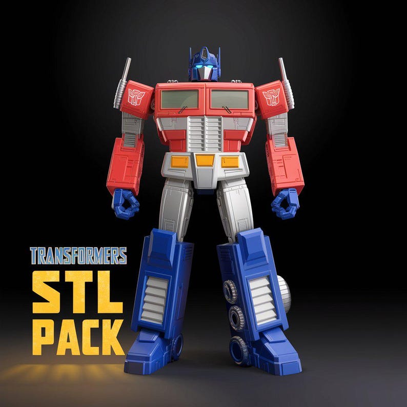 Transformers Movie STL Pack High-quality 3D Printable Models Iconic ...