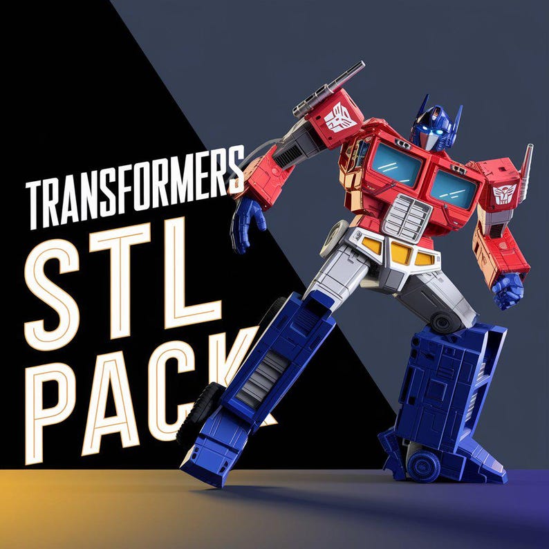 Transformers Movie STL Pack High-quality 3D Printable Models Iconic ...