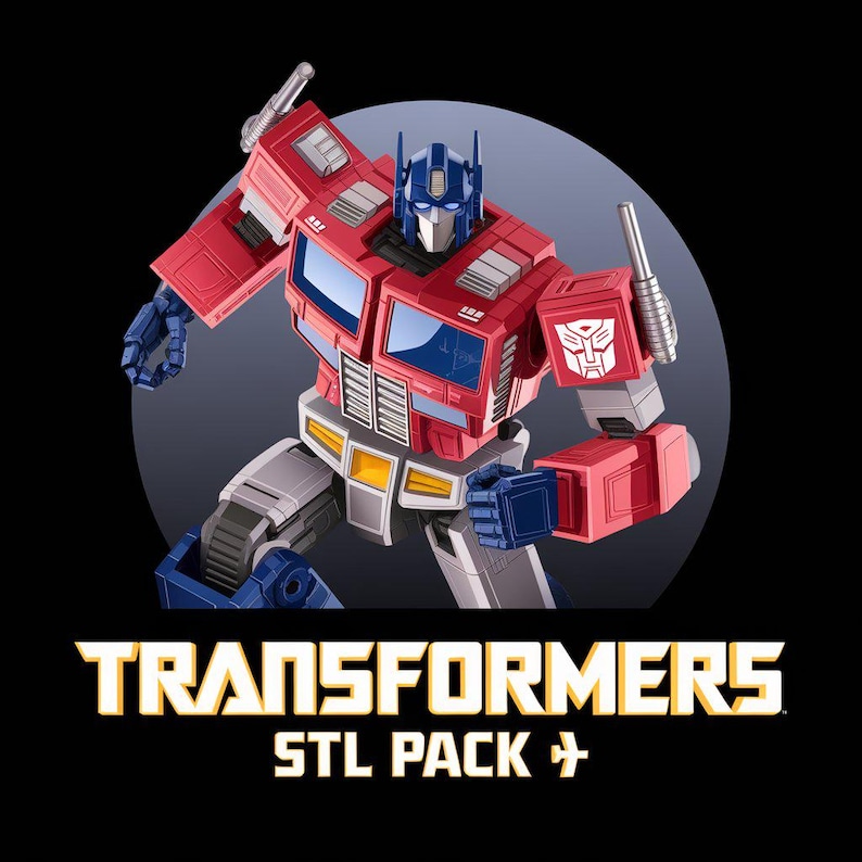 Transformers Movie STL Pack High-quality 3D Printable Models Iconic ...