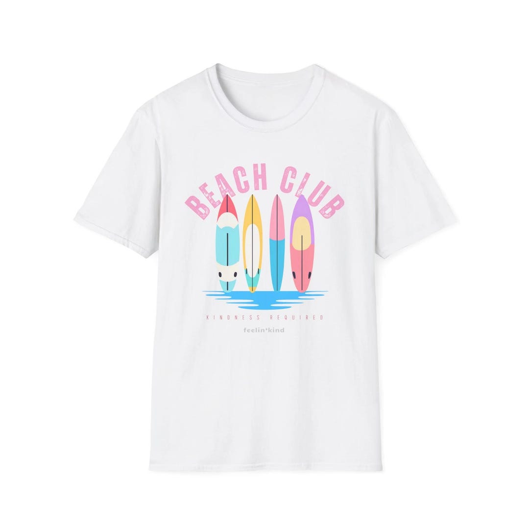 Beach Club Tee - Etsy