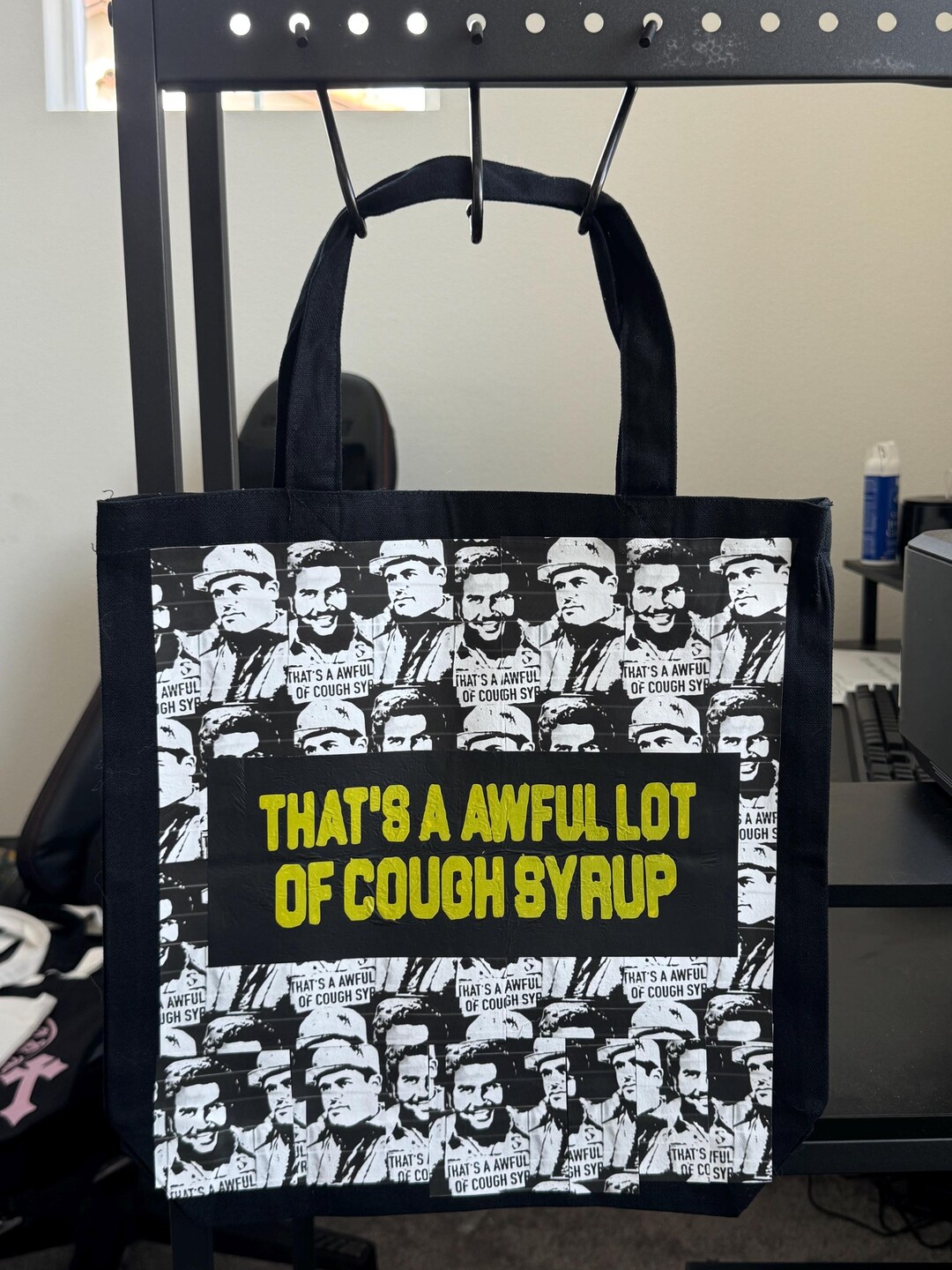 Thats a Awful Lot of Cough Syrup Tote Bag - Etsy