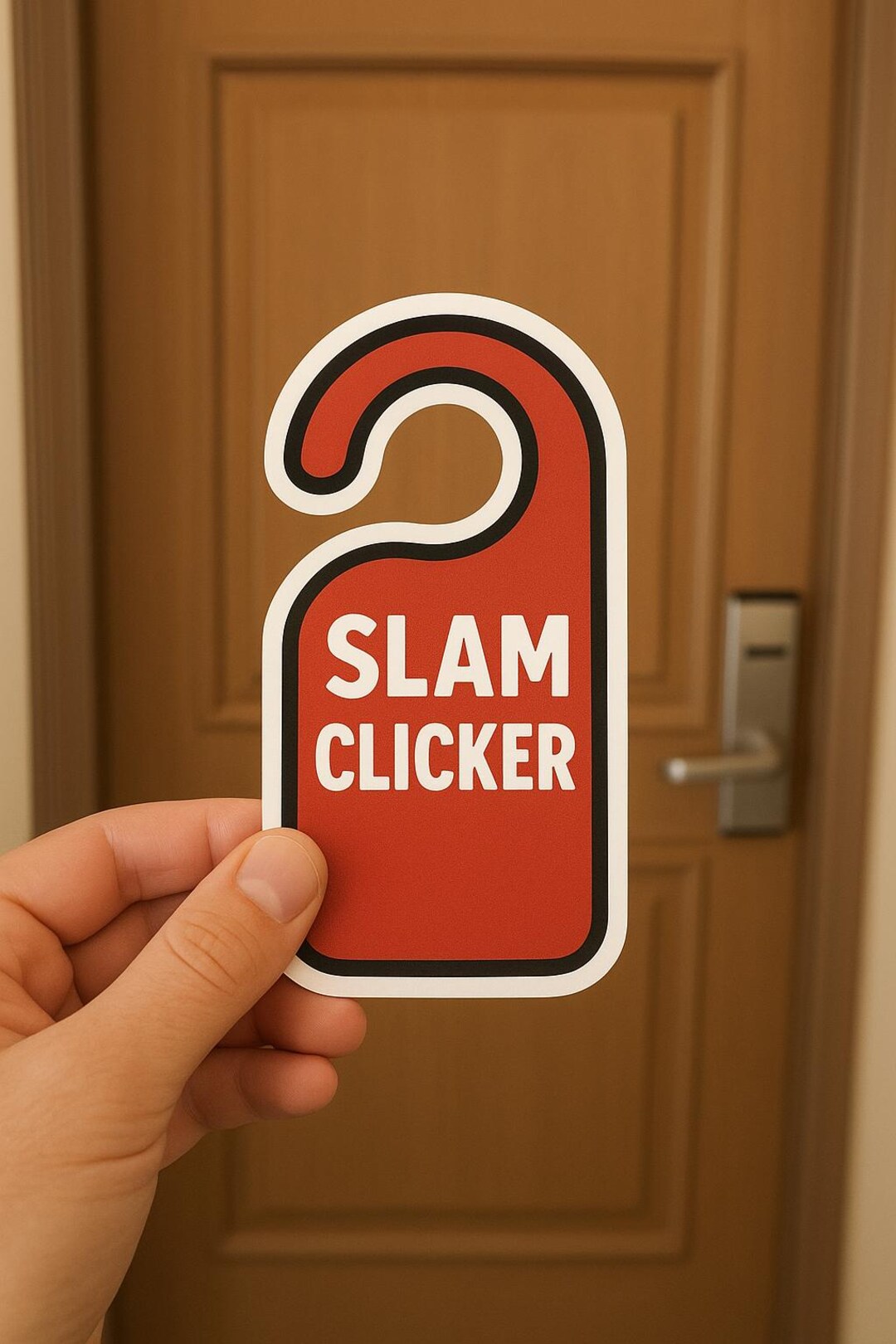Slam Clicker Sticker – Funny Airline Pilot & Flight Attendant Layover ...