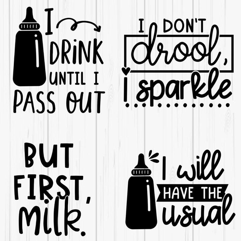 Baby Sayings SVG Bundle | Onesie & Shirt Designs (digital Download) - Etsy