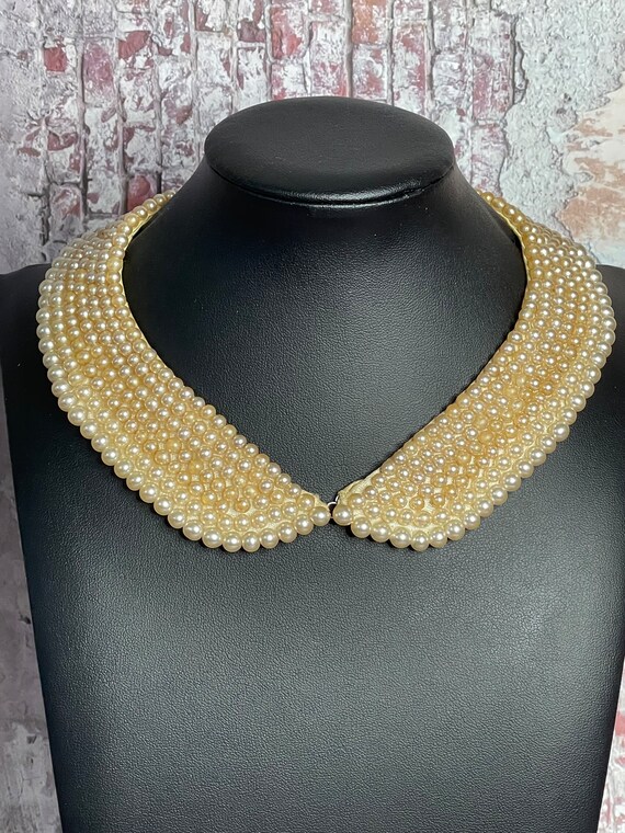 1950’s Graduated Faux Champagne Pearl Collar - Gem