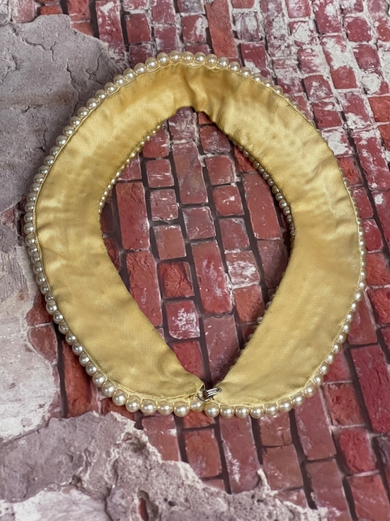 1950’s Graduated Faux Champagne Pearl Collar - Gem