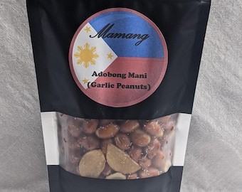Filipino Roasted Garlic Peanuts | Adobong Mani | Authentic Filipino ...