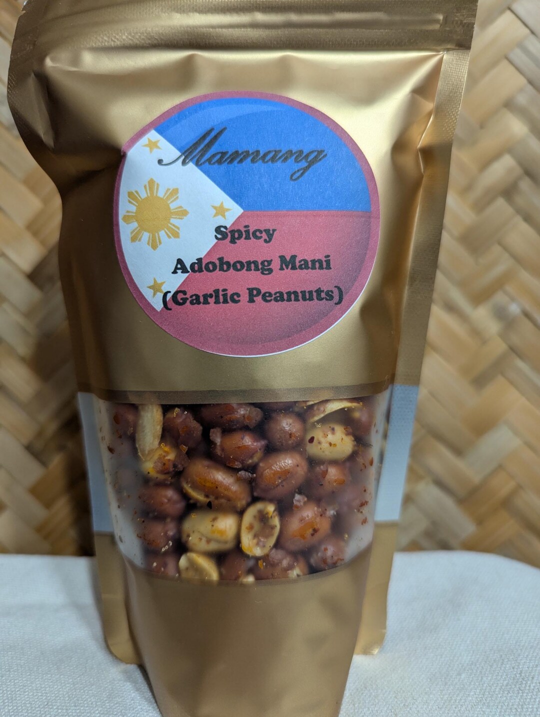 Adobong Mani Spicy (garlic Peanuts) - Etsy