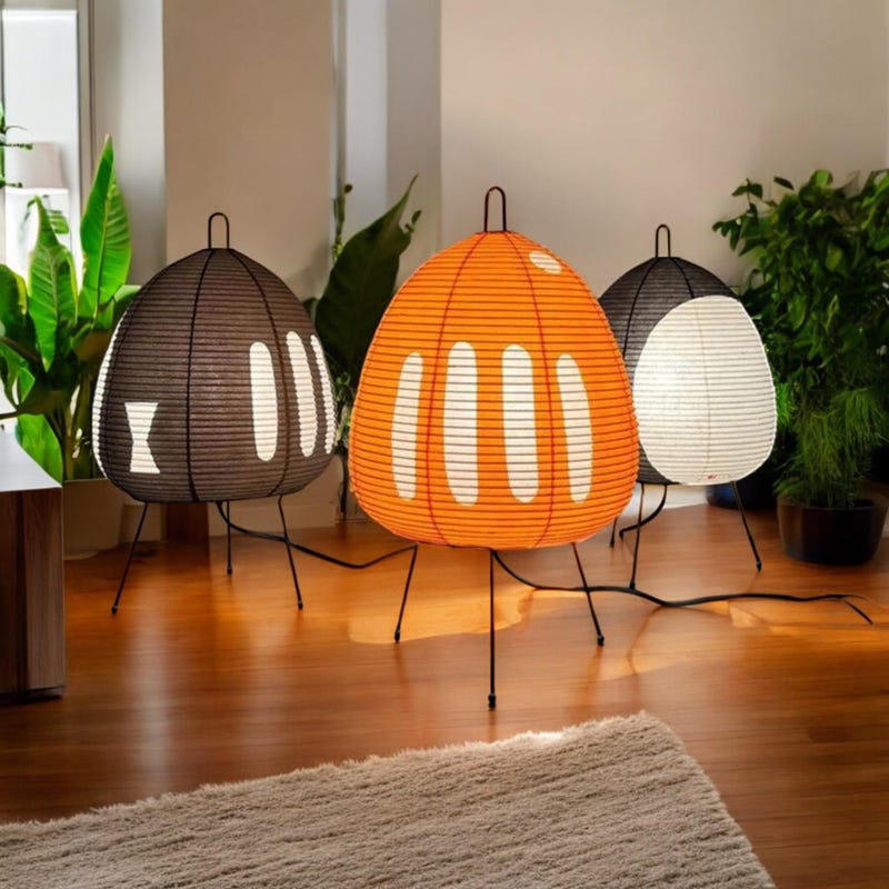 Rice Paper Lamp - Etsy