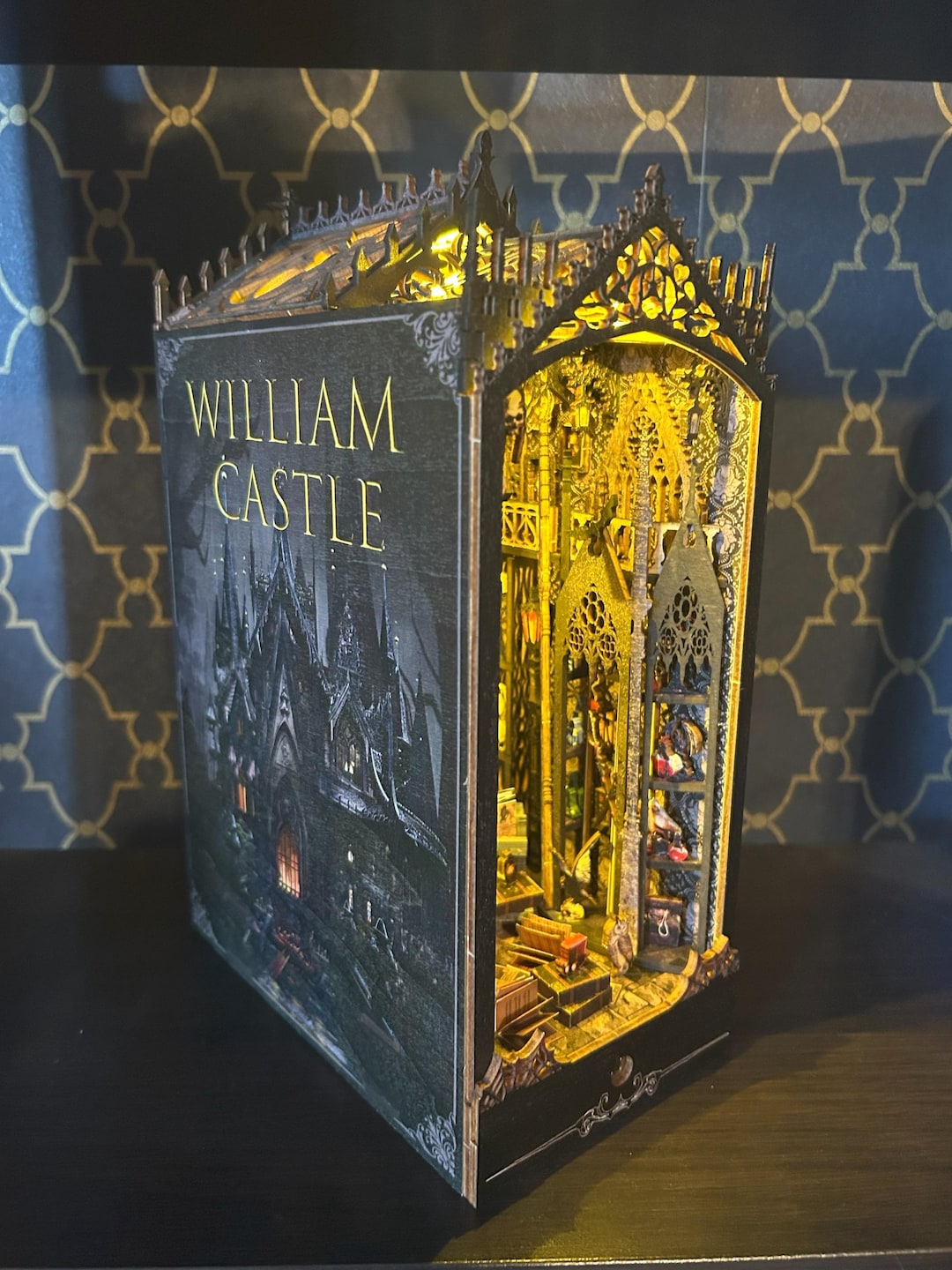 William Castle Book Nook Fully Assembled by Danny Pintauro! - Etsy