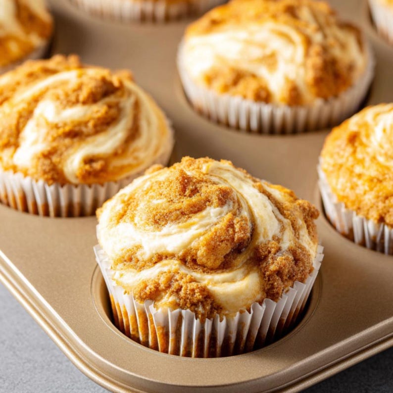 Best Recipe of Pumpkin Cream Cheese Muffins: Printable PDF (digital ...