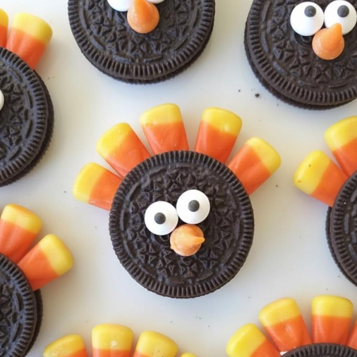 Best Recipe of Thanksgiving Oreo Turkey Cookies Digital PDF Printable ...