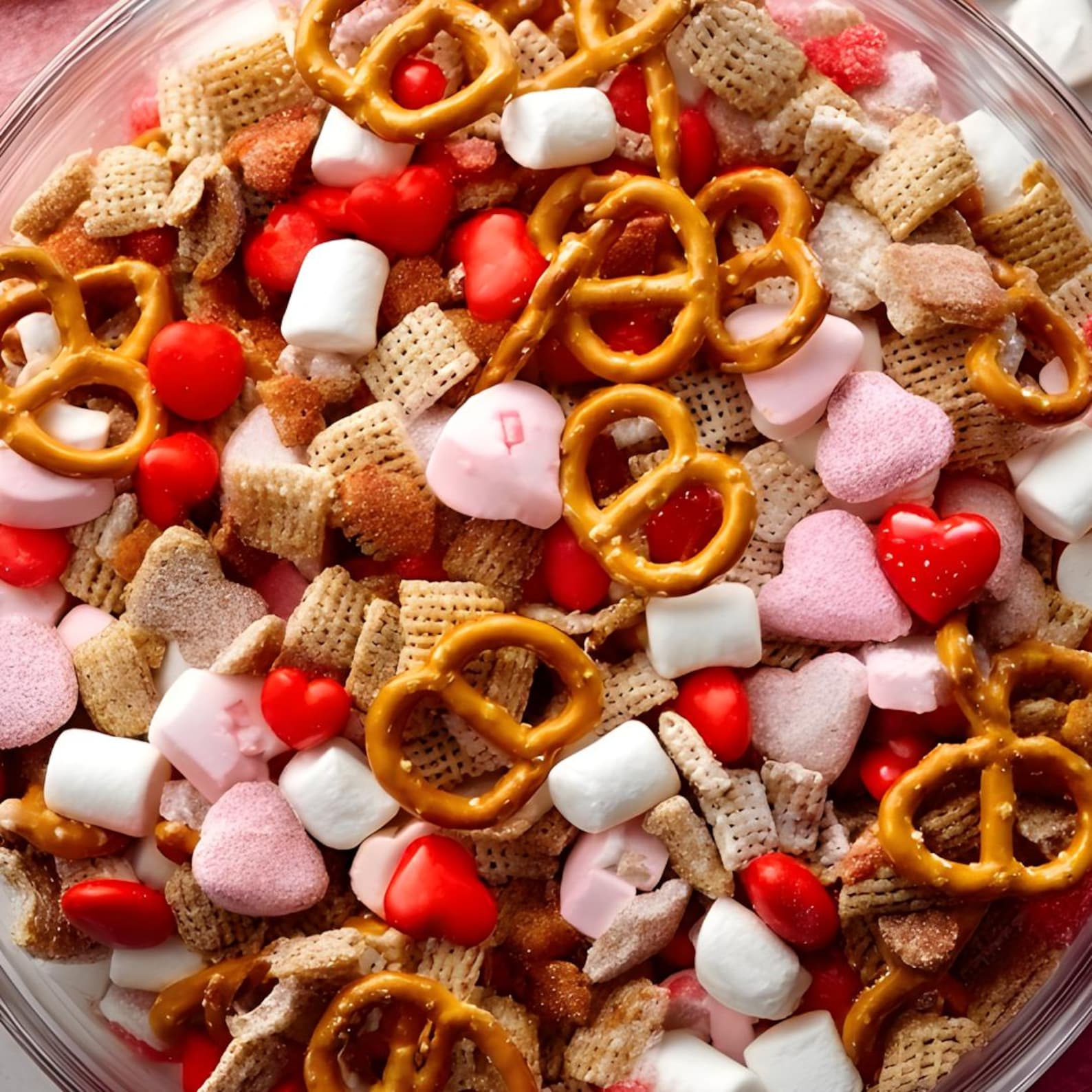 Five Minute Valentines Snack Mix Printable PDF Recipe Download - Etsy