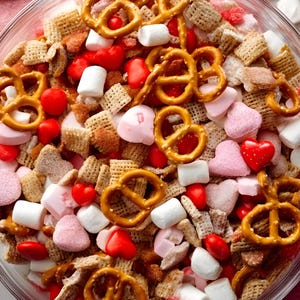Five Minute Valentines Snack Mix Printable PDF Recipe Download - Etsy