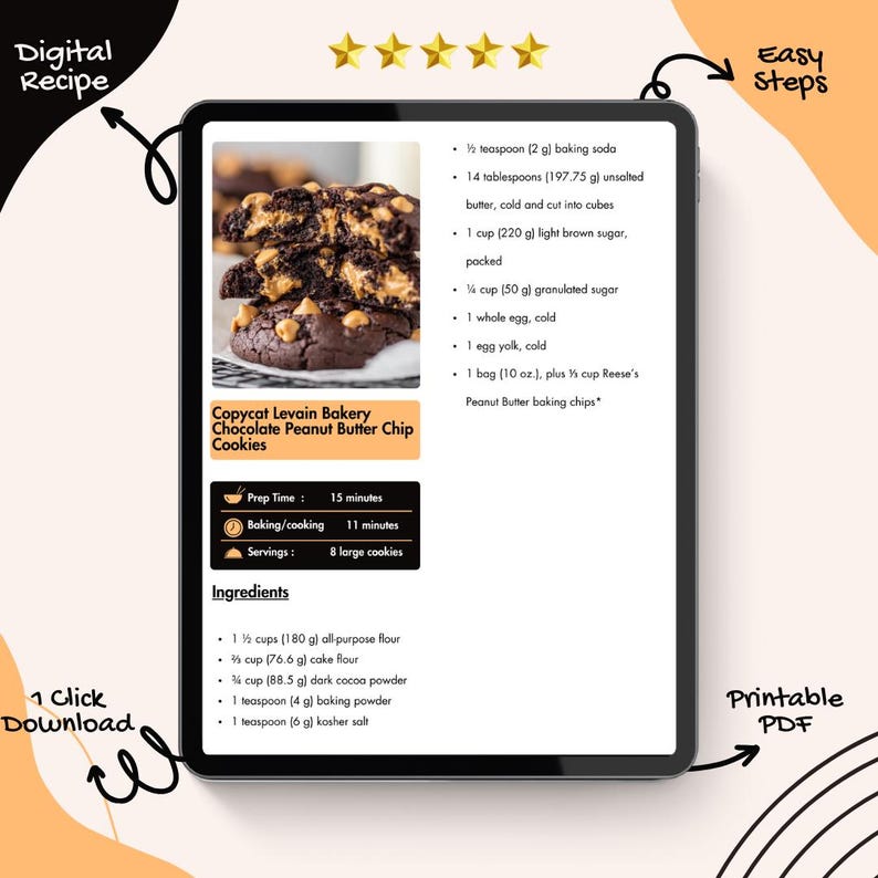 BEST RECIPE of Levain Bakery Chocolate Peanut Butter Chip Cookies ...