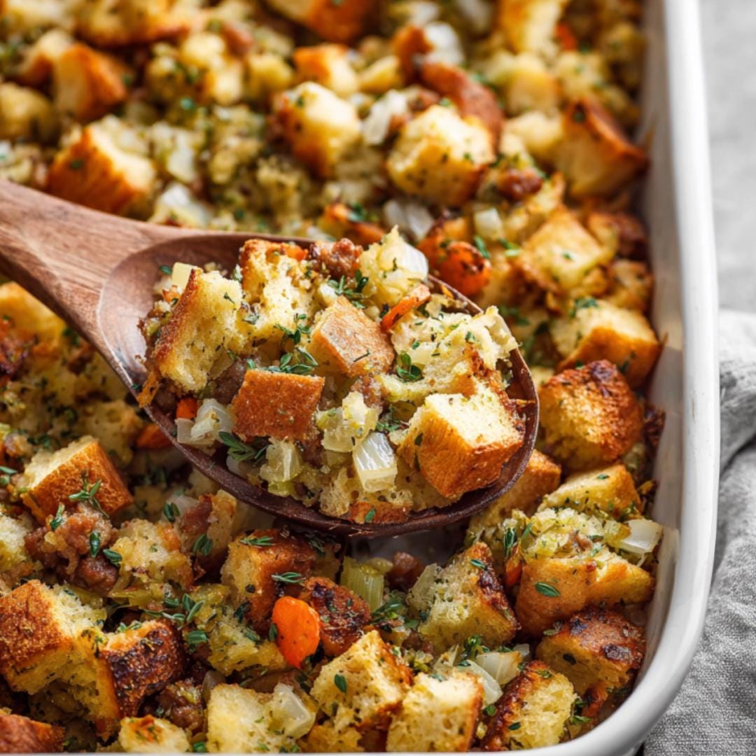 Thanksgiving Stuffing Digital PDF Printable Recipe - Etsy
