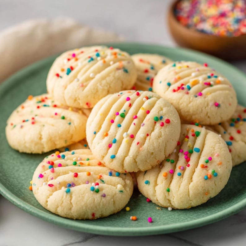 BEST RECIPE of Whipped Shortbread Cookies Digital PDF Printable - Etsy