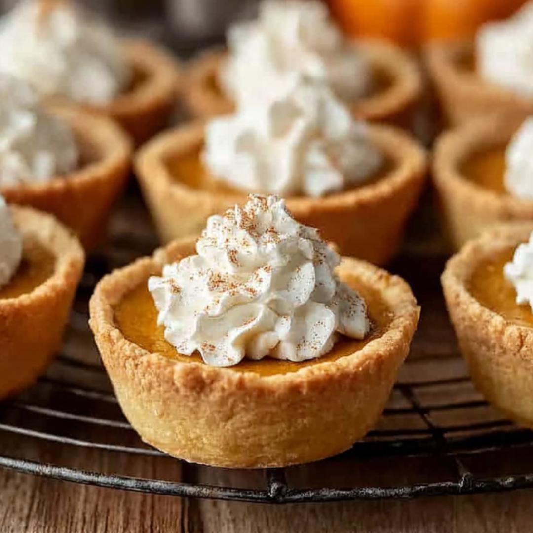 Mini Pumpkin Pie Cups Recipe: Printable PDF (digital Download) - Etsy