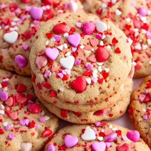 Valentine Sprinkle M&M Cookies Printable Download Guide - Etsy