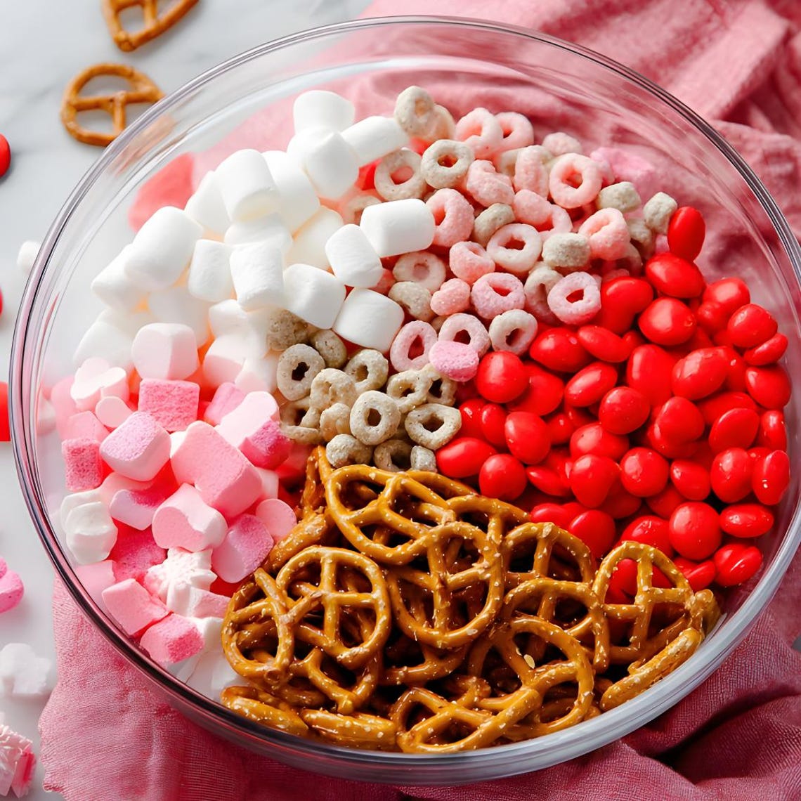 Five Minute Valentines Snack Mix Printable PDF Recipe Download - Etsy
