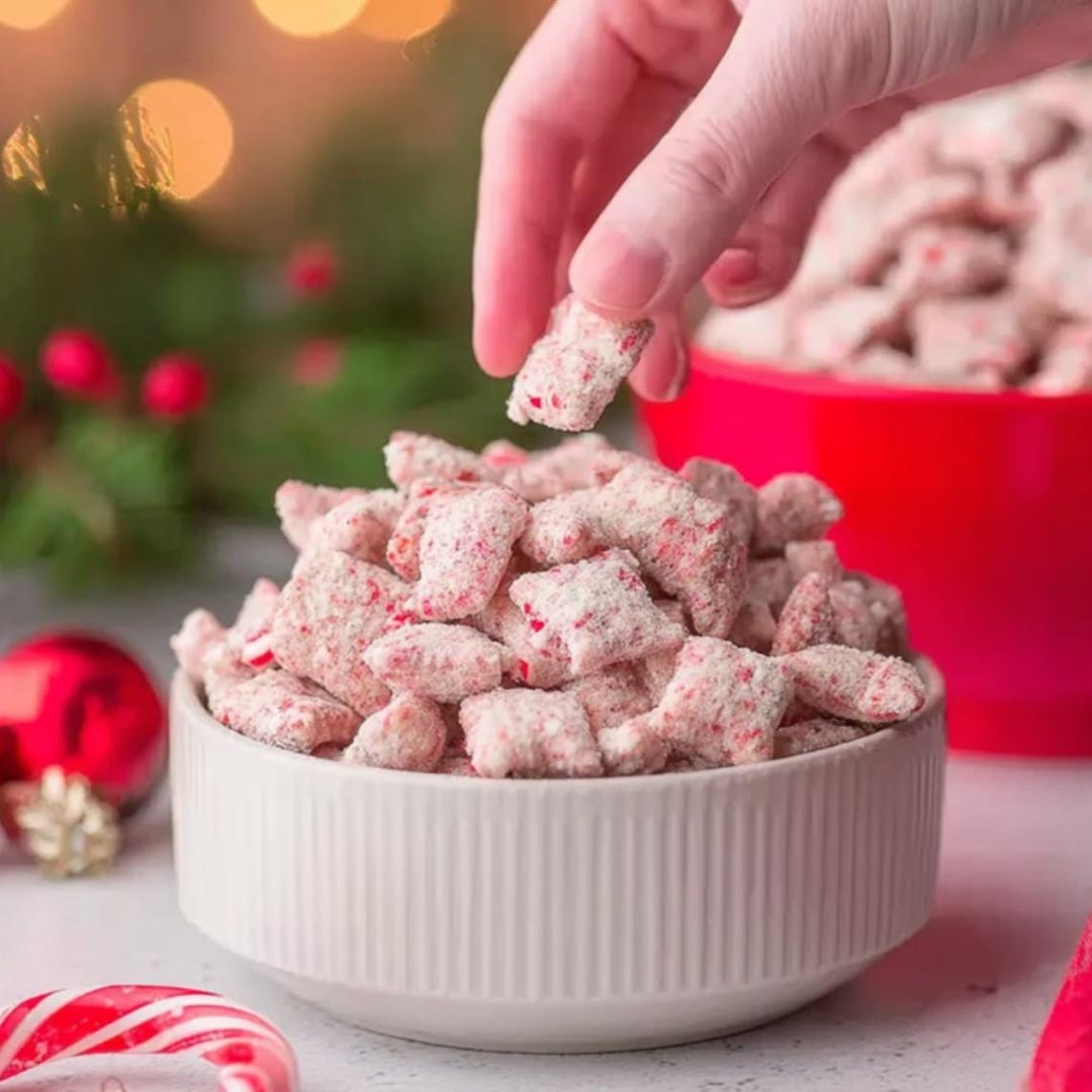 Best Recipe of Peppermint Bark Puppy Chow Digital PDF Printable - Etsy
