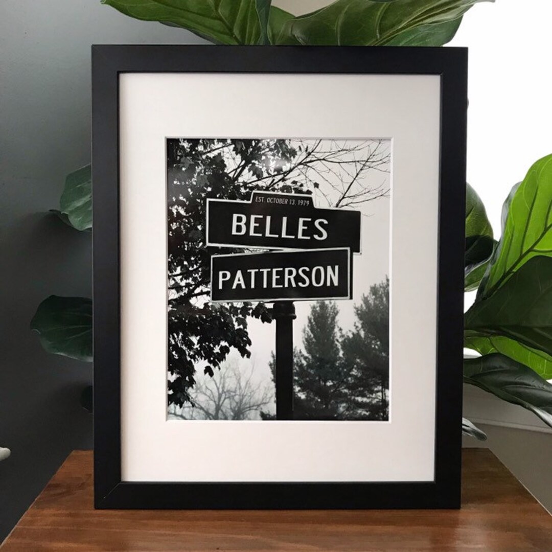 Road Sign - Intersection - Personalized Street Sign - Valentine's Day ...