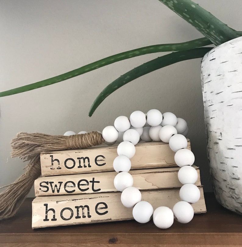 Stamped Book Set Stacked Antiqued Vintage Inspired Books - Etsy