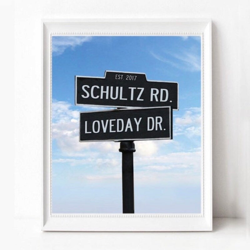 Wedding Road Signs - Etsy