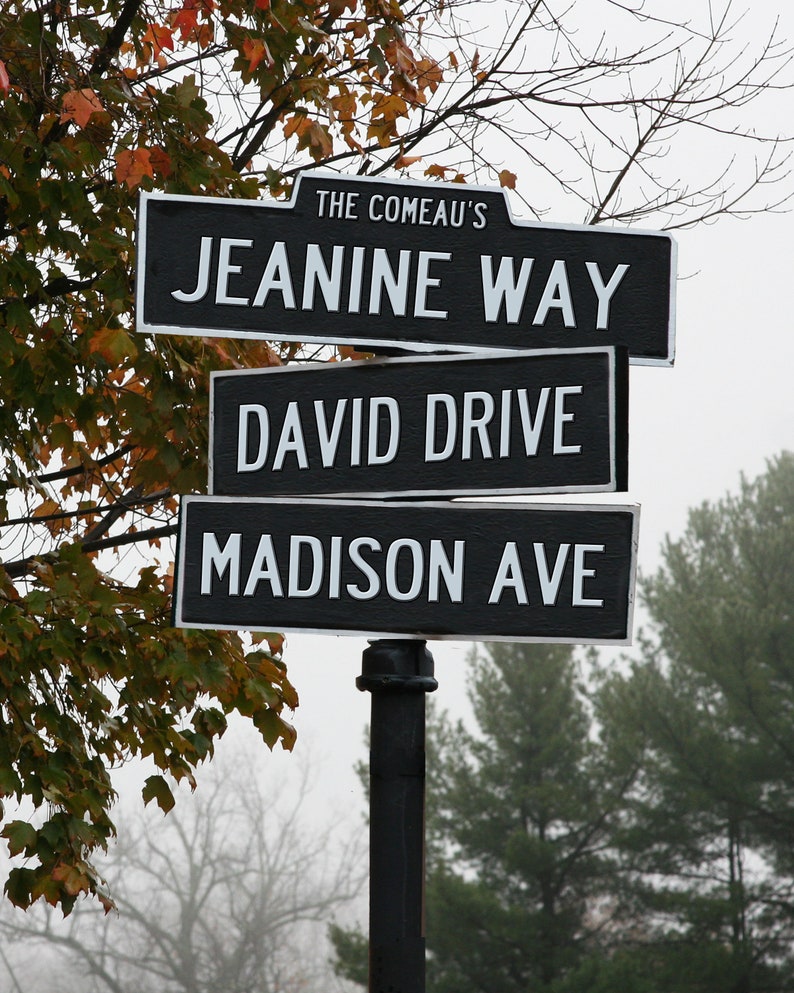 Wedding Intersection Love Road Sign Wedding Anniversary - Etsy