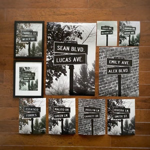 Intersection Love Road Sign Wedding Anniversary Couples Photography ...