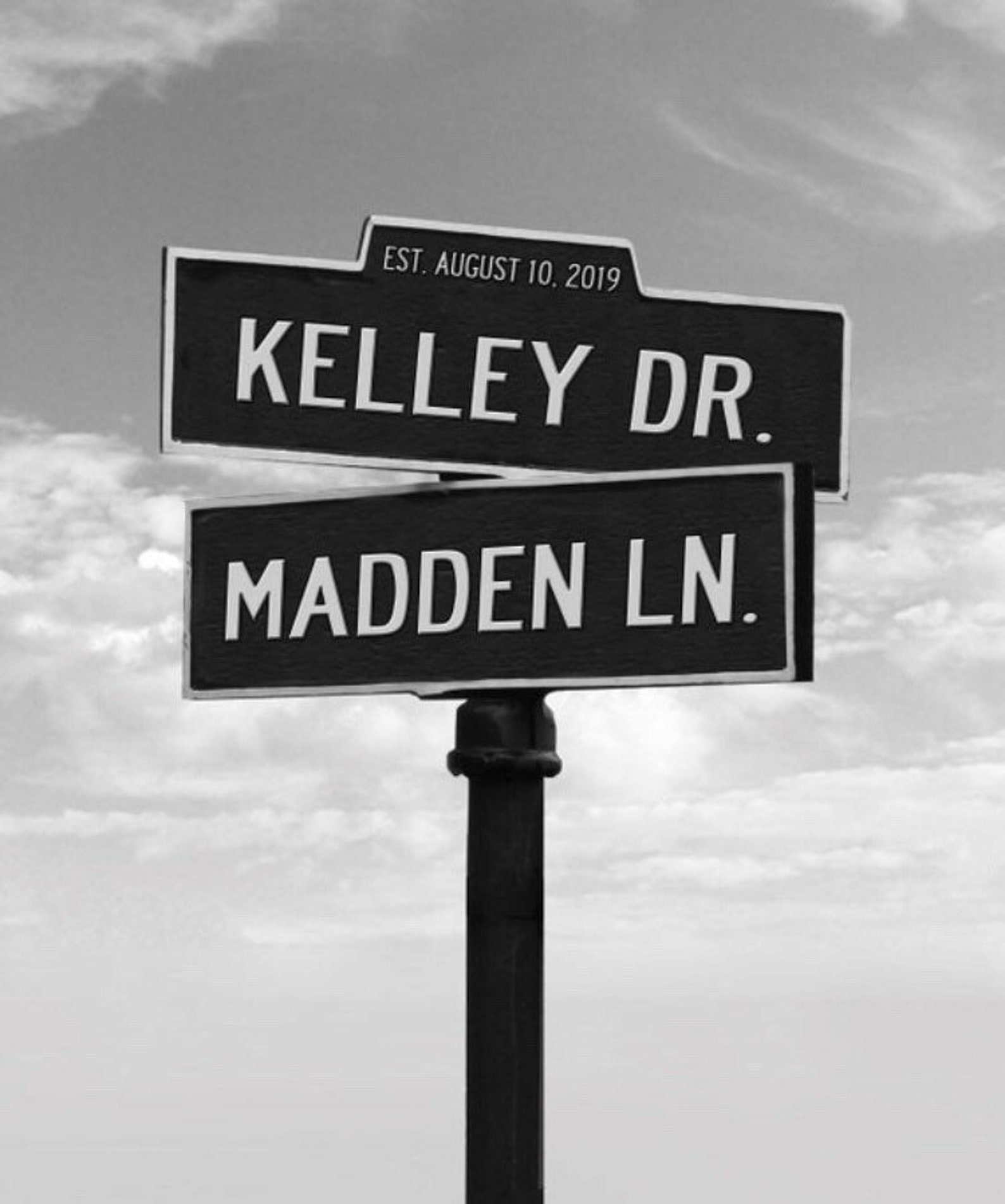 Wedding Intersection Love Road Sign Wedding Anniversary - Etsy