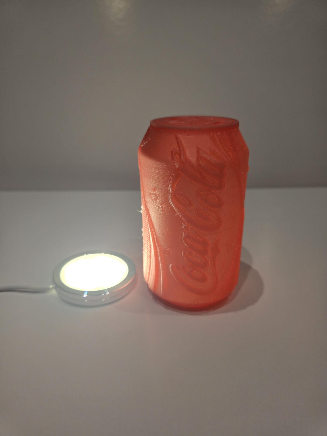 COKE Can 3D Printed With LED Light Included - Etsy