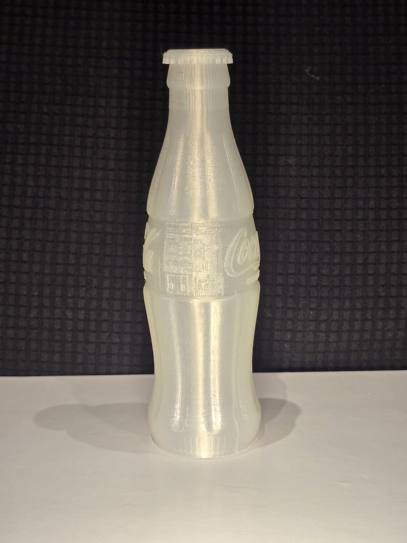 COKE Bottle 3D Printed With LED Light Included - Etsy