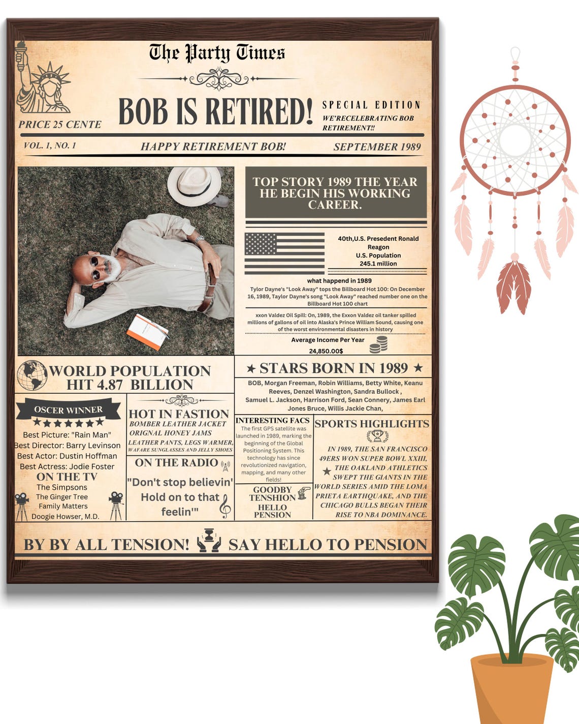 Retirement Gift for Men or Women Unique Personalized Retirement ...