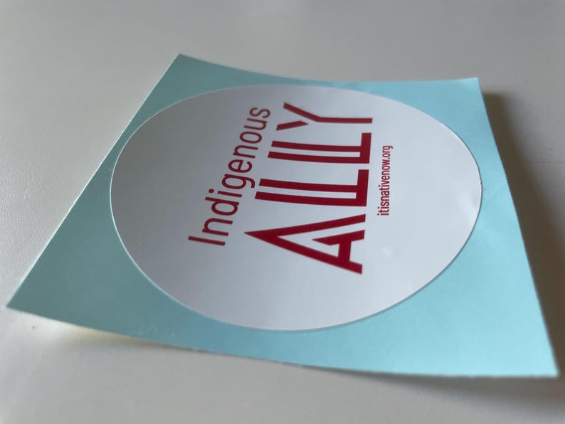 Indigenous Ally Sticker - Etsy