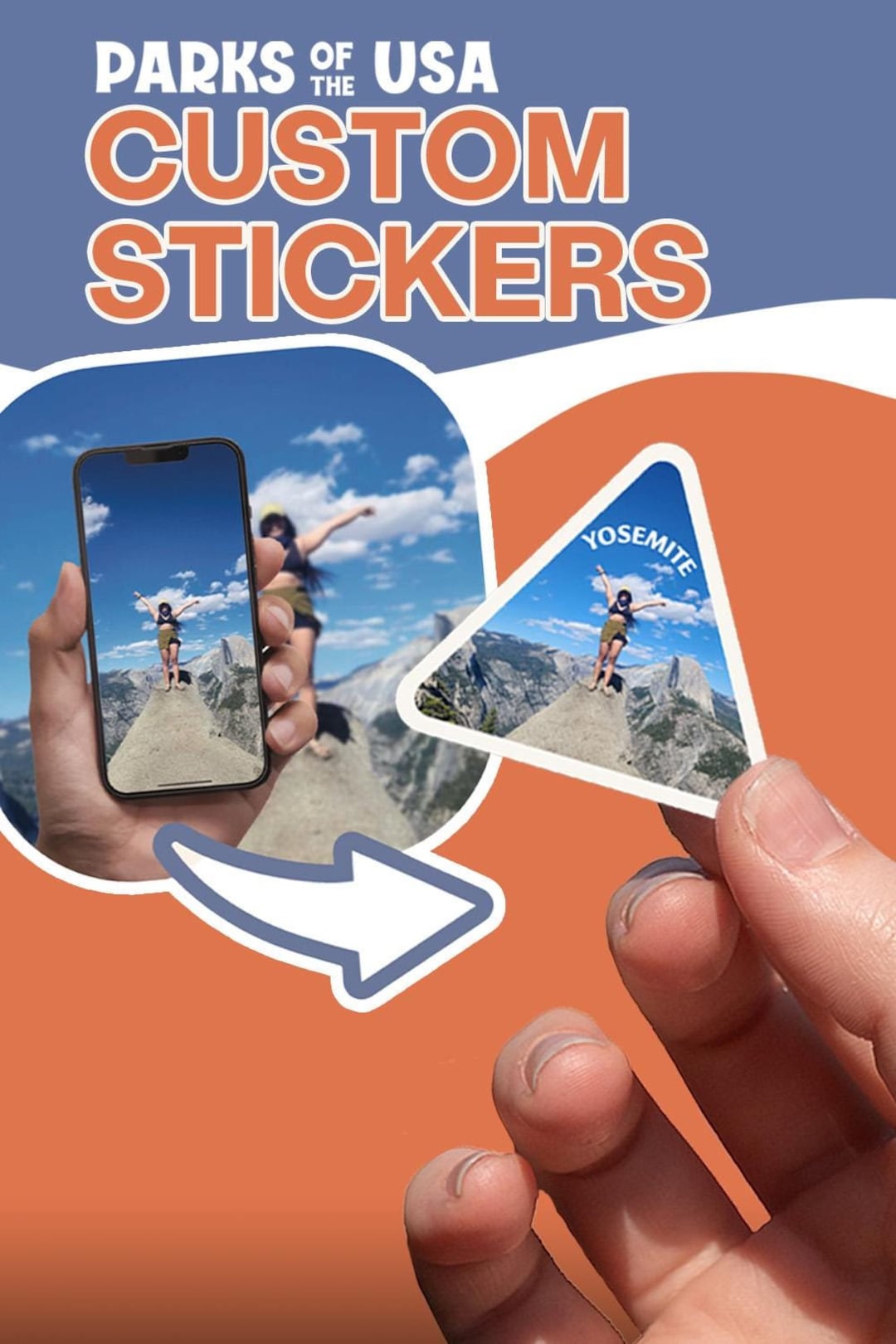 Custom Stickers | Parks of the USA - Etsy