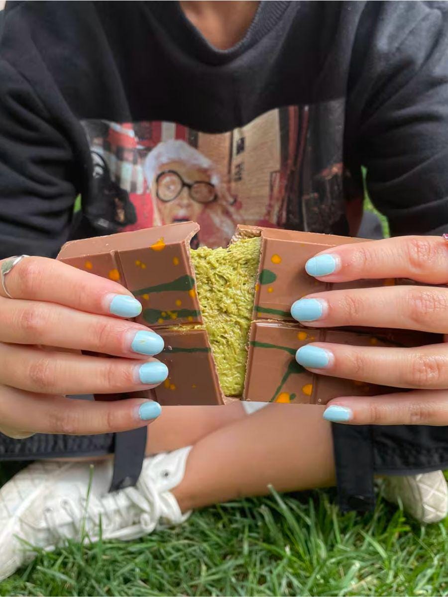 Authentic Dubai Chocolate Fix Dessert Chocolatier, 1 Bar - Etsy UK