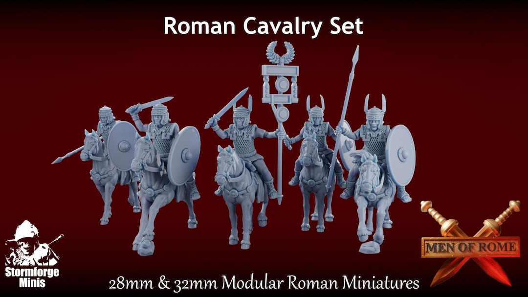 Roman Cavalry - Modular Roman Empire/republic Horsemen, 28mm/32mm for ...