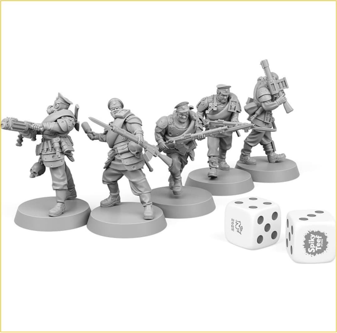 White Guard Soldiers - Orthodox Army Yeomen for Grimdark Trench ...