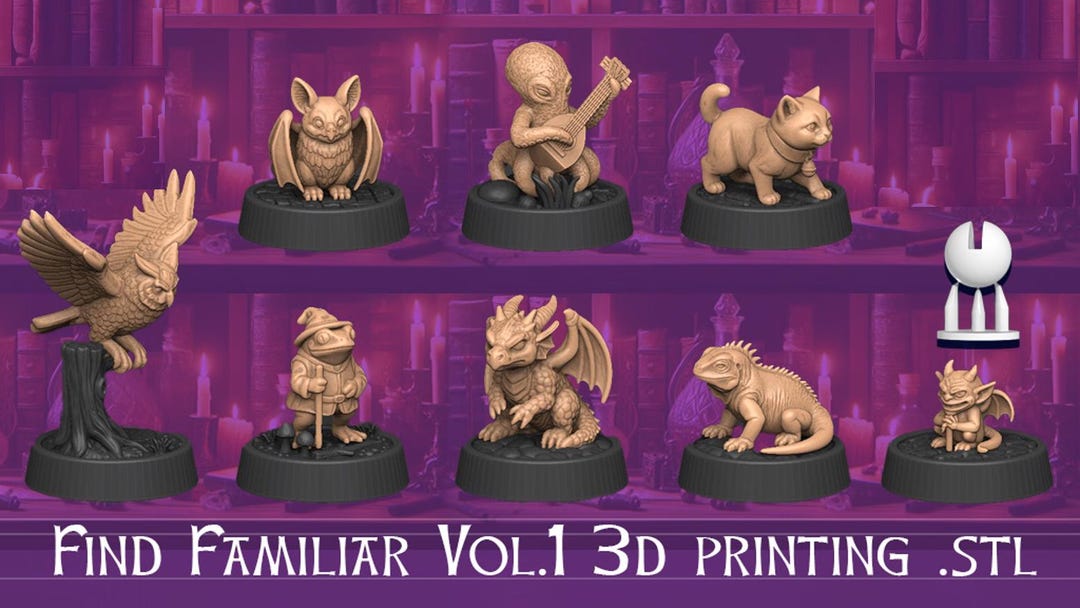 Mage Familiars, Animal Companions for Player Characters or Npcs RPG ...
