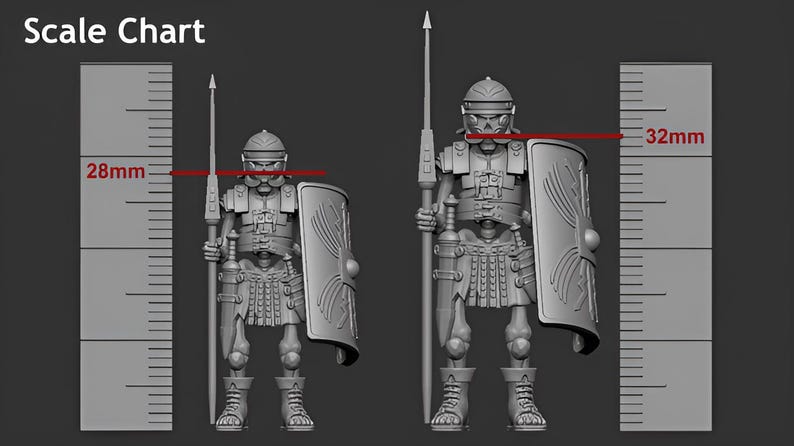 Undead Imperial Roman Legionaries for Age of Fantasy Wargaming - Etsy