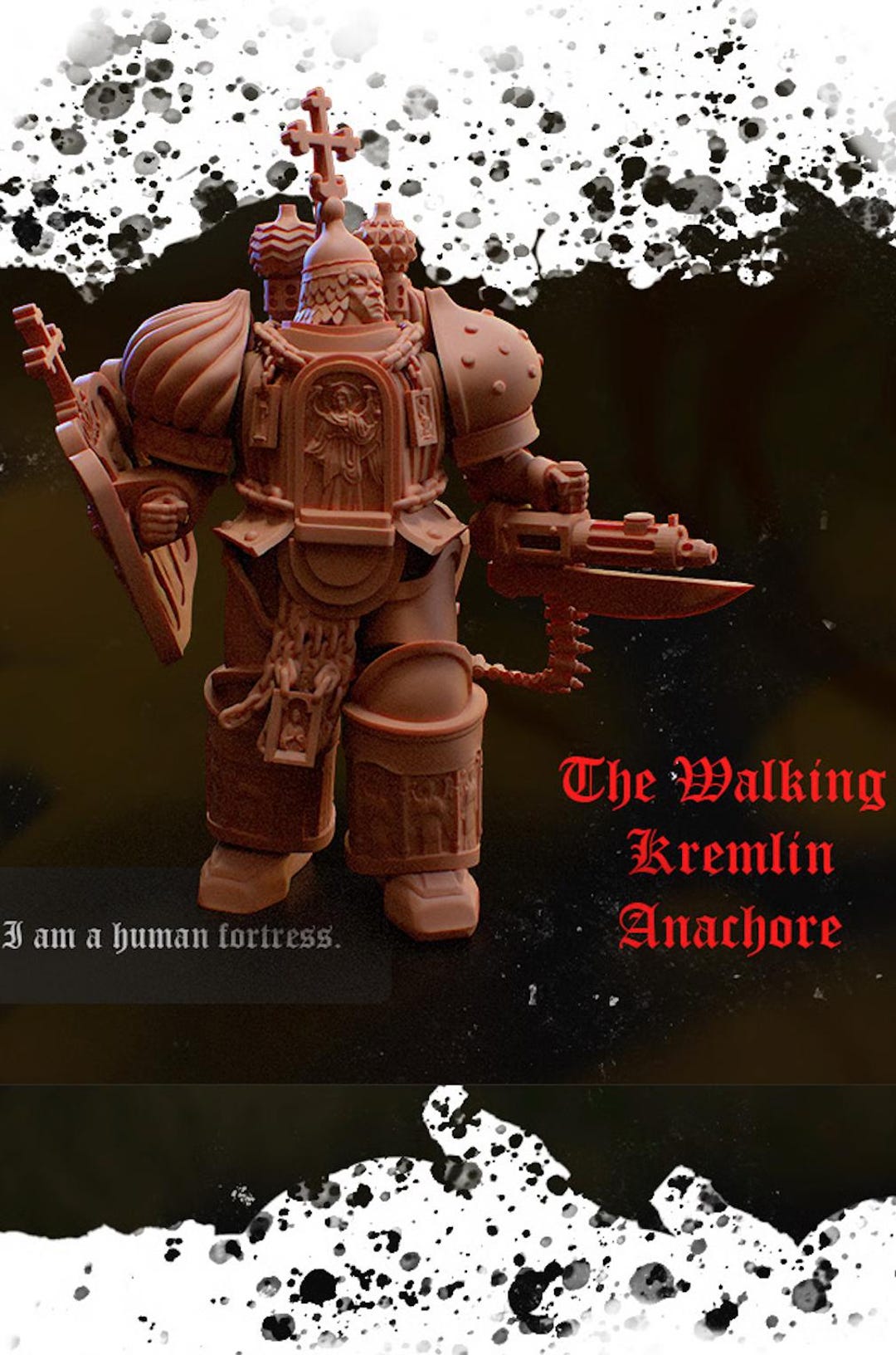 White Guard Kremlin Anchorite - Orthodox Army Warmachine for Grimdark ...