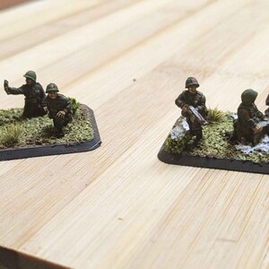 Pre-painted 15mm Soviet Red Army Miniatures Set – Detailed WW2 Infantry ...