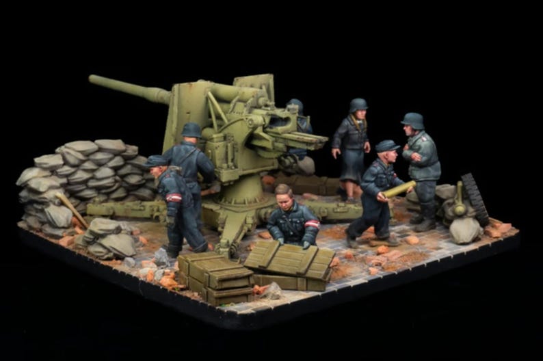 German WW2 Volkssturm Division for Bolt Action Wargaming - Etsy