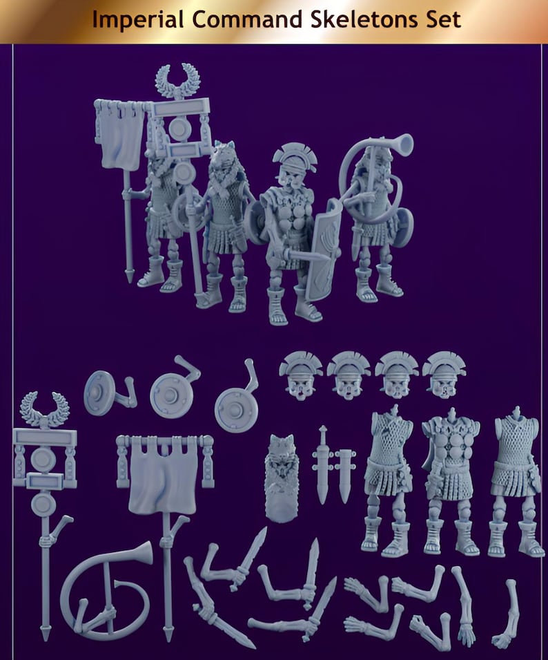 Undead Imperial Roman Legionaries for Age of Fantasy Wargaming - Etsy